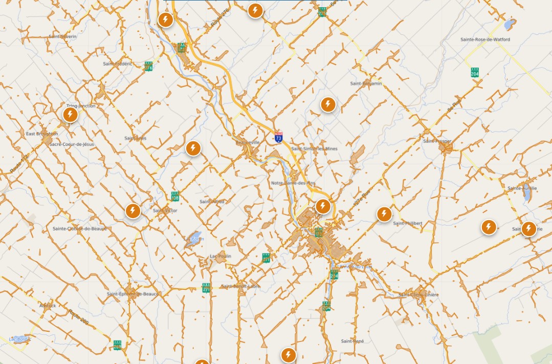 DERNIÈRE HEURE - Hydro-Québec - Panne majeure d'électricité en Beauce ...